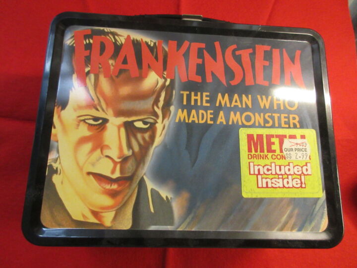 NECA-FRANKENSTEIN-THE MAN WHO MADE THE MONSTER LUNCH BOX WITH THERMOS ...